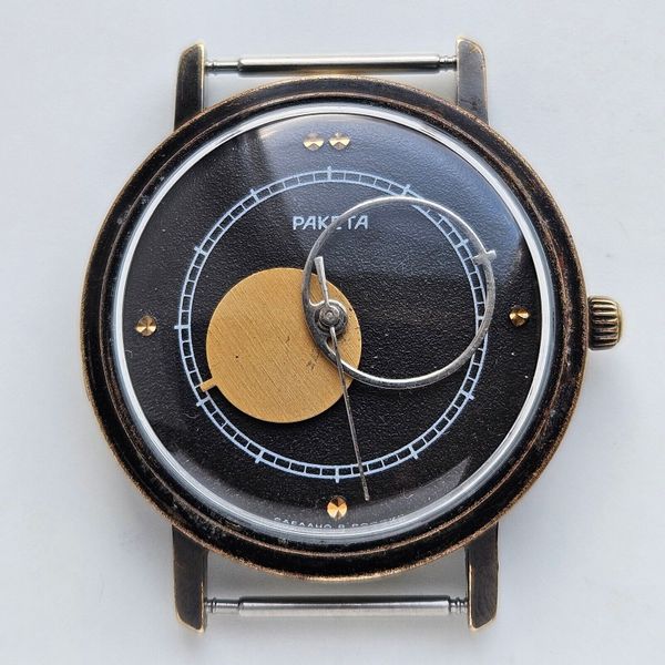 Soviet Space watch Raketa 2609 Copernicus ракет Copernic KOPERNIK ...