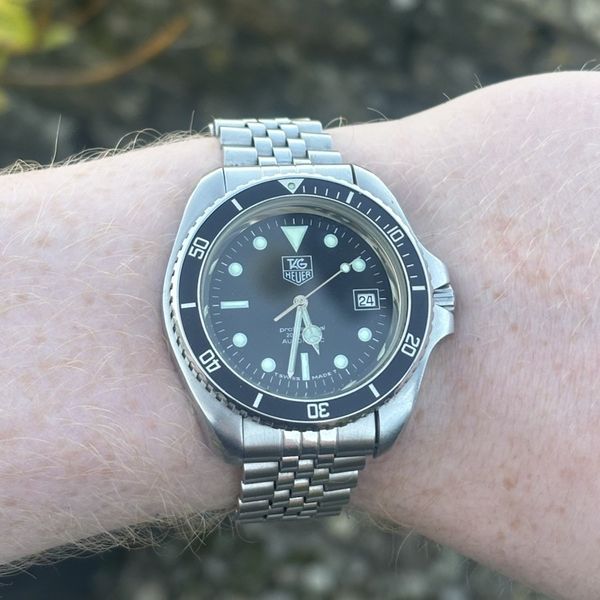 Rare TAG Heuer Professional 200m Automatic 844/5 | Authenticated ...