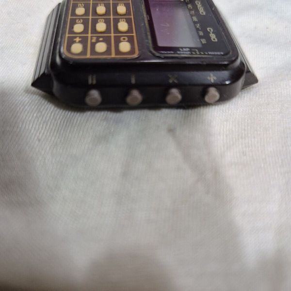 Casio C-80 First Casio Calculator Watch Vintage Japan 1980 ...