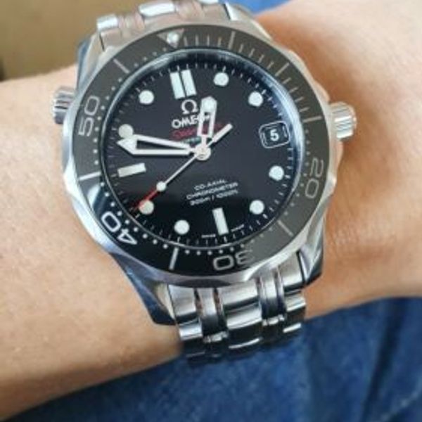 Omega Seamaster SMP 300 - Mid Size Co-Axial Automatic Watch - Black ...