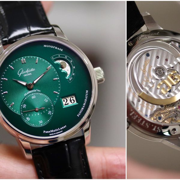 [WTS] Glashutte Original. Panomatic Lunar. Full Set. Gorgeous Green ...