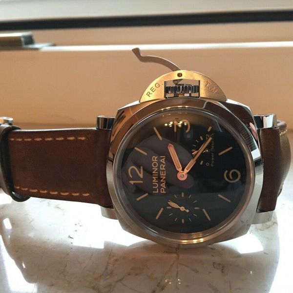 Panerai Luminor Power Reserve 1950 PAM00423 47mm Wrist Watch for Men ...