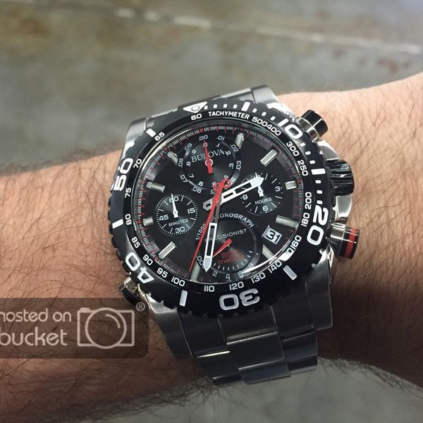 FS: Price reduced... Bulova Precisionist 200M Chronograph Dive Watch ...