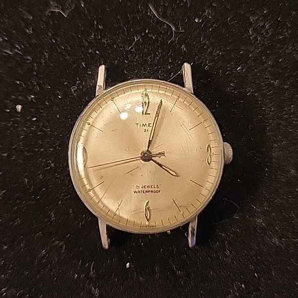 Untested mens 1963 Timex Prestige Collection 21 Manual Vintage Watch ...