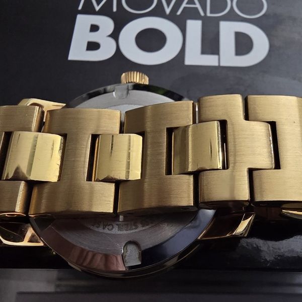 Movado BOLD Women's Rose Gold Stainless Quartz Watch 360086 ...