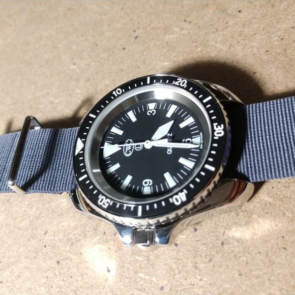 FS: [$825] New CWC RN Diver (Polished, Destro, Sapphire) | WatchCharts ...