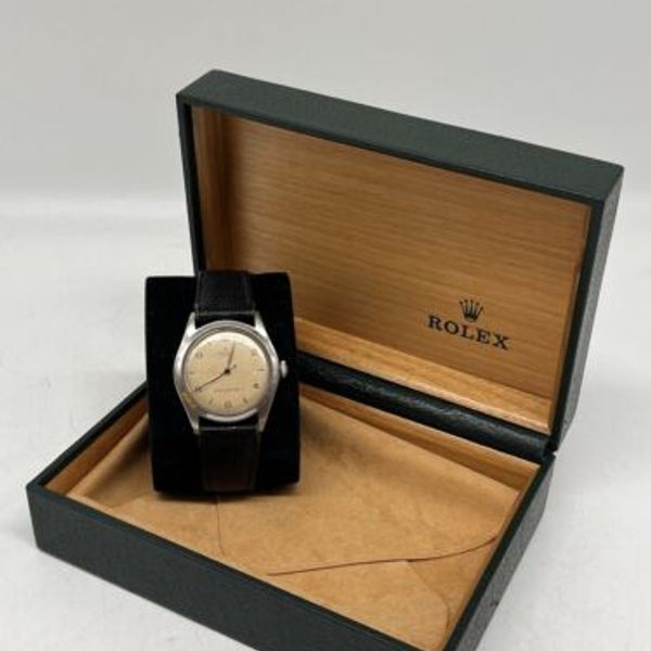 Rolex, Oyster Shock Resisting | Men Watch, 34mm + Box 4499 | F.1 ...