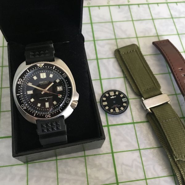 FSOT: Sharkey apocalypse 6105 mod with seiko dial | WatchCharts