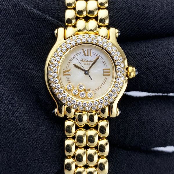 Chopard Happy Sport 27/6151-23 Diamond MOP Ladies Watch | WatchCharts ...