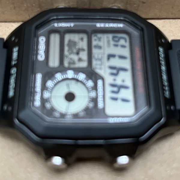 Casio AE-1200WH-1AV. Digital Watch. World Timer. | WatchCharts Marketplace