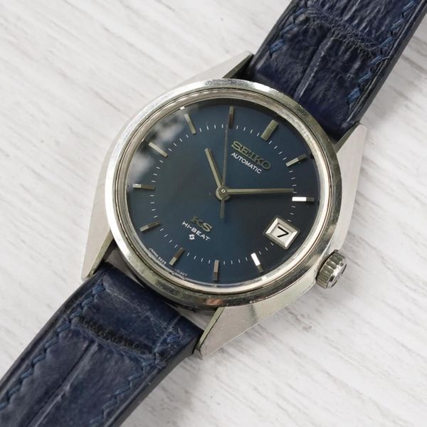 [WTS] Dark Blue Dial King Seiko 5625-7110 | WatchCharts Marketplace