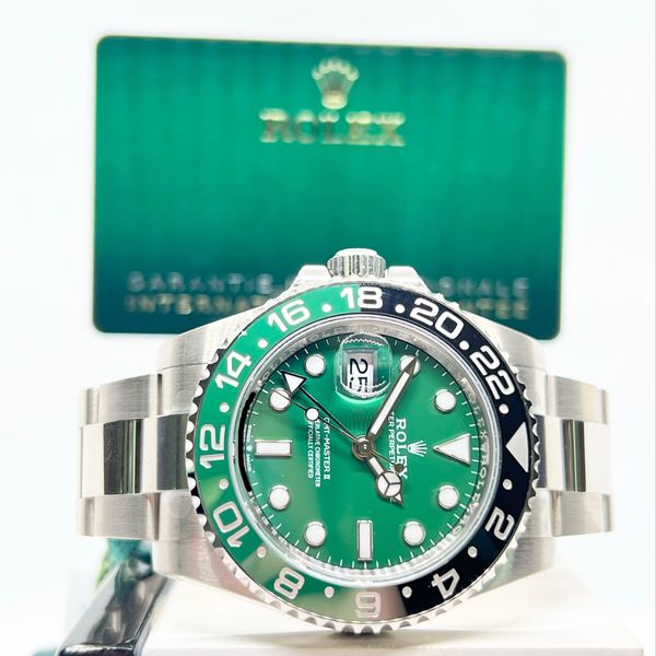 Brand New Rolex Oyster Gmt Master II 126729VTNR “Sprite” Green Dial ...