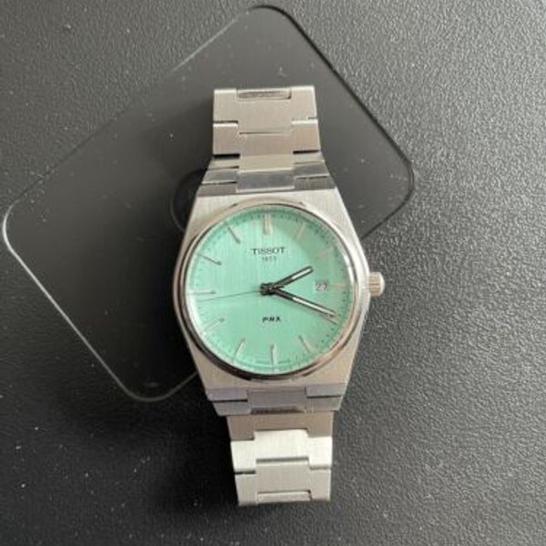 Tissot PRX ‘Teal’ Quartz | WatchCharts Marketplace