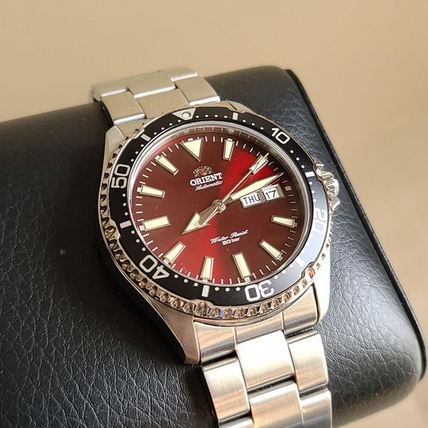FS: Orient Kamasu (red dial, RA-AA0003R19A) | WatchCharts
