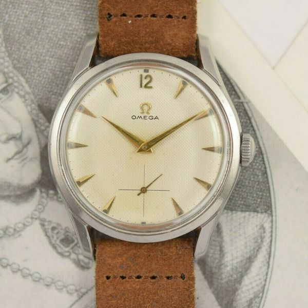 Rare VINTAGE Omega 2639-14 Honeycomb lyre Lugs Stunning Dial ...
