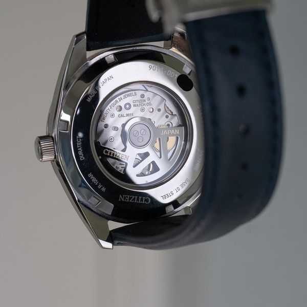 [WTS] Citizen NB1060-12L with Blue Silver Leaf Lacquer Fume Dial ...