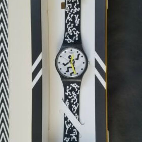 Swatch ZANAKA JAIN WATCH LIMITED Edition SUOZ265S RARE!! UNISEX ...