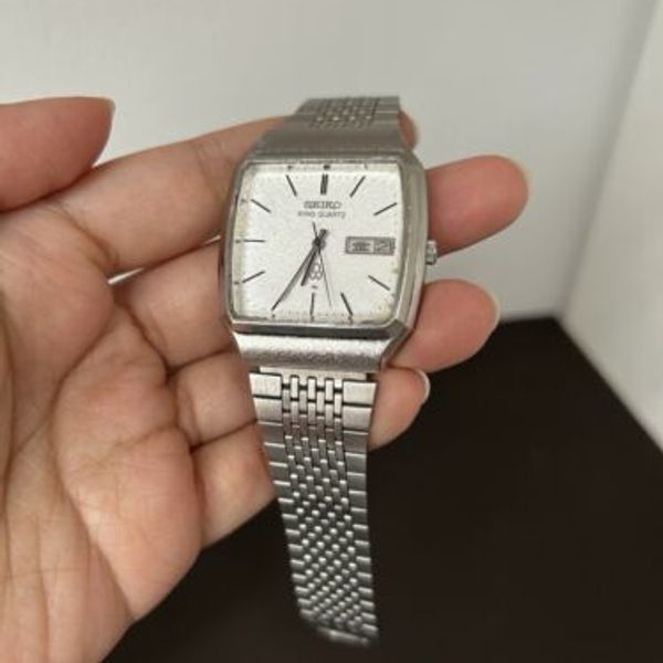 SEIKO 5856-5000 VINTAGE KING QUARTZ DAY/DATE WATCH JAPAN - MAY 1978 ...