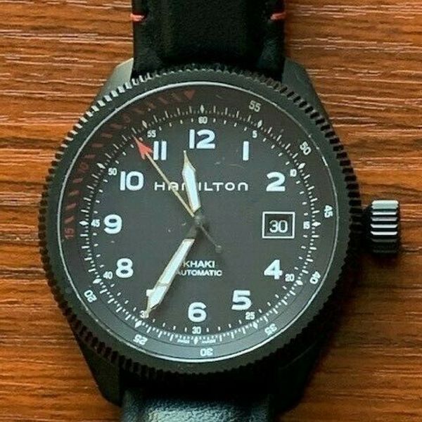 Hamilton Khaki Aviation Air Zermatt Men Automatic Watch H76695733 MINT ...
