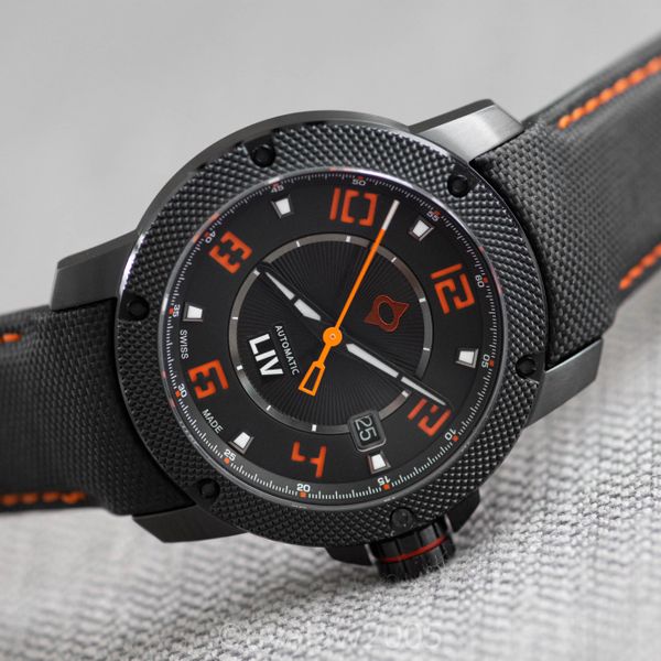 FS: Liv Genesis GX1-A Swiss Made Automatic Watch, PVD, Extra Straps ...