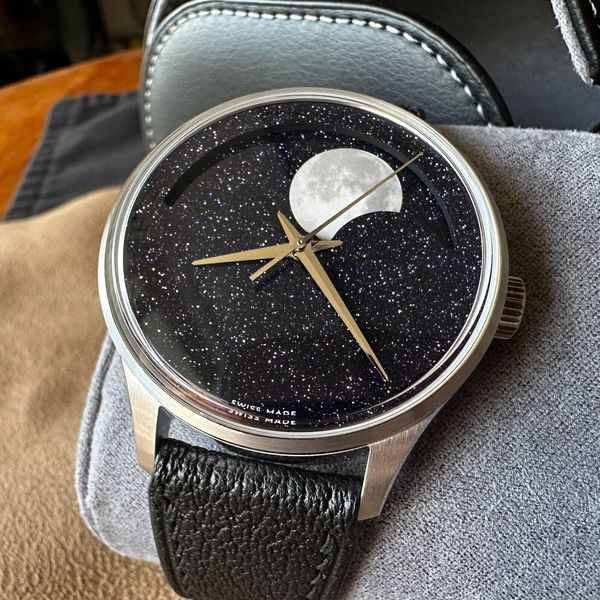 40.5mm Christopher Ward C1 Moonphase Watch *(Single Owner, Excellent ...