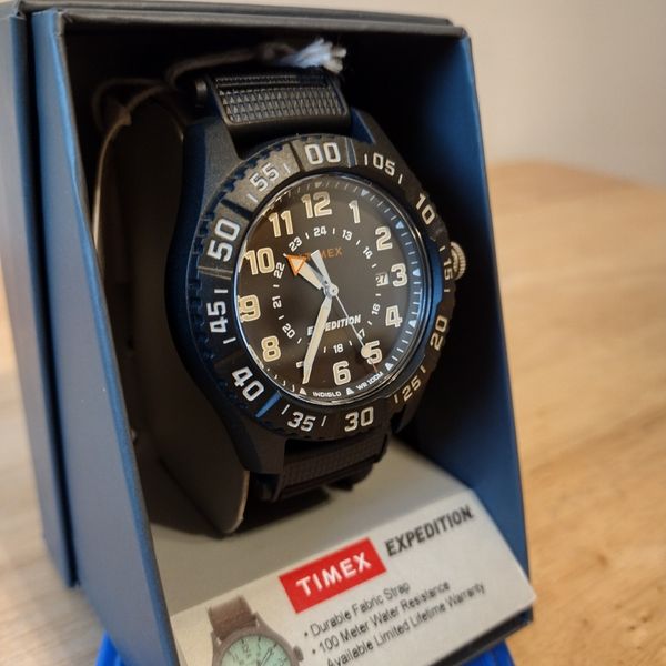 Timex Expedition "Arcadia" 42mm, Indiglo, 100M WR, Date Window, Fabric Strap | WatchCharts ...