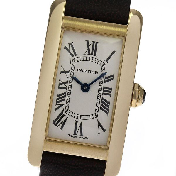 [CARTIER] Cartier Tank American SM K18YG W2601556 Quartz Ladies [Used ...
