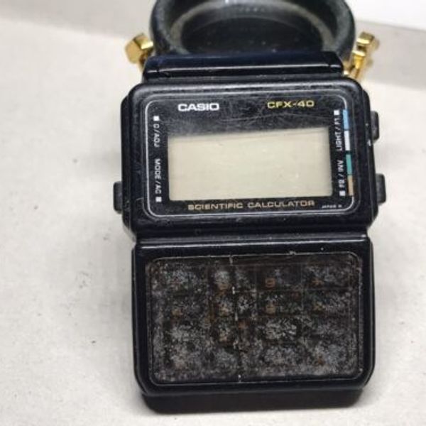 Watch Casio CFX-40 Scientific Calculator Watch Module 463 CFX-400 ...