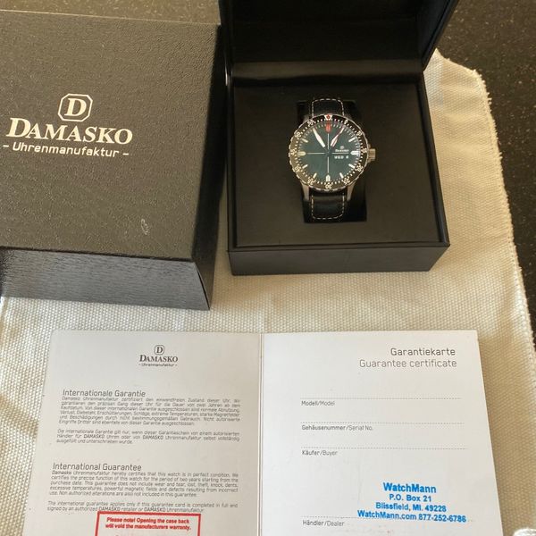 [$1,250 USD] Damasko DA44 | WatchCharts