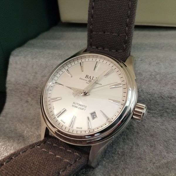 FS: BALL FIREMAN VICTORY SILVER SUNBURST DIAL, MINT | WatchCharts ...