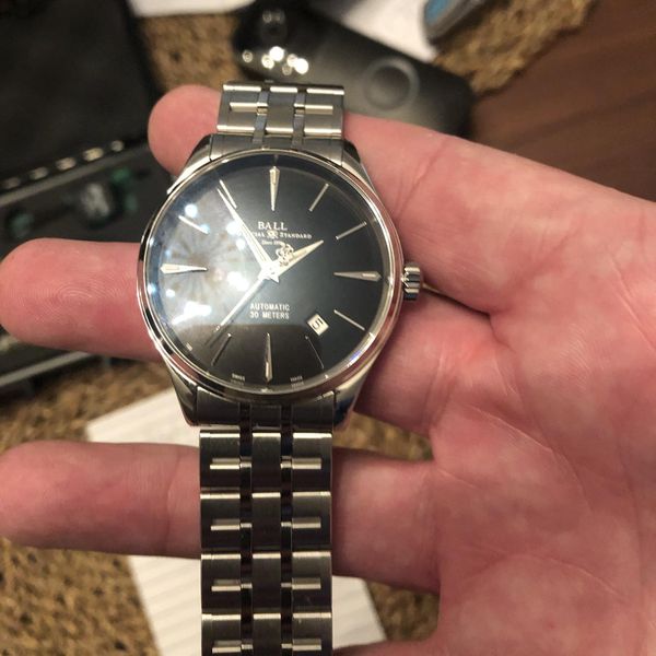 [WTS] Ball 40 mm Trainmaster legend black dial LNIB | WatchCharts ...
