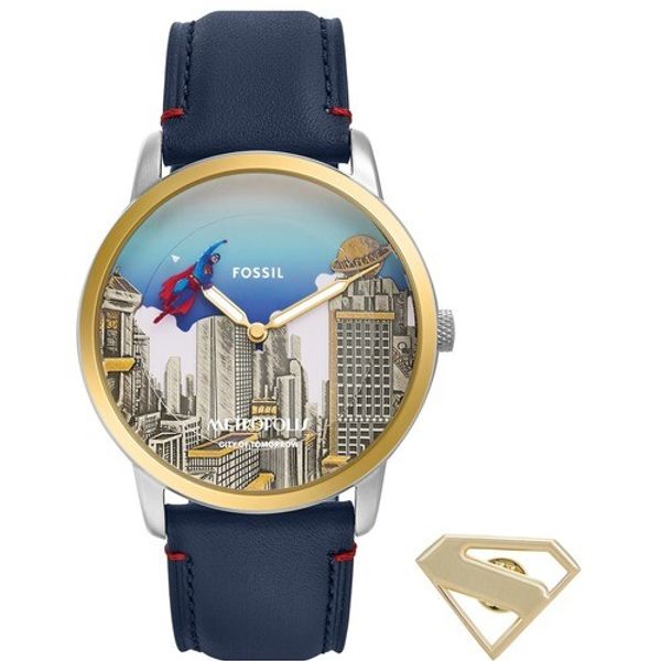 Superman x Fossil METROPOLIS Limited Edition Wrist Watch LE1208SET ...