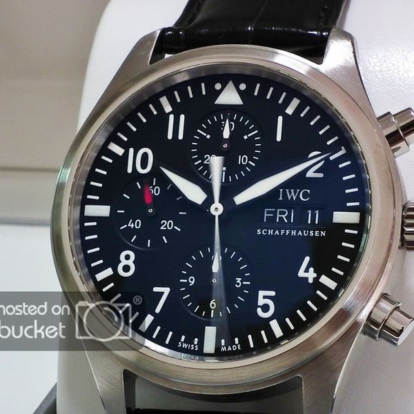 SOLD! IWC Pilot chronograph 3717-01 | WatchCharts Marketplace
