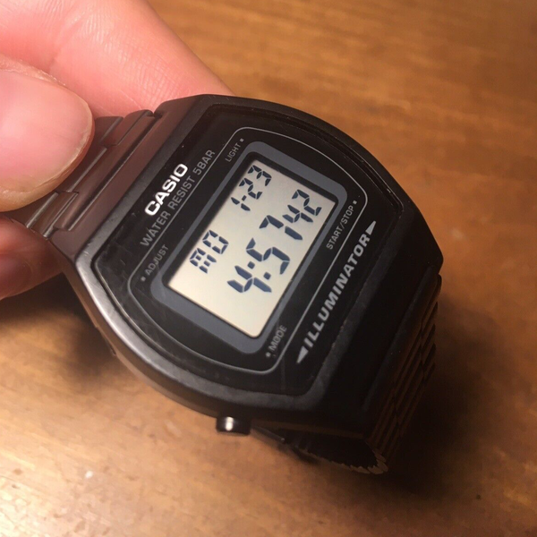 Casio B640 Gray Men's Watch Stainless Steel | WatchCharts Marketplace