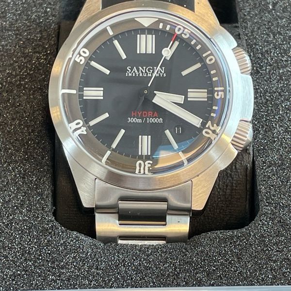 Sangin Hydra BNIB number 026 Dive Bezel Stainless | WatchCharts Marketplace