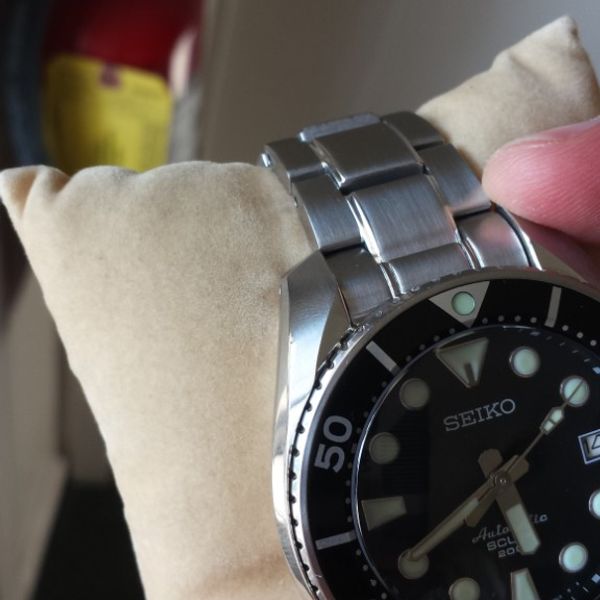 FS: Seiko SBDC001 Black Sumo w/ Marine Master Mod & Sapphire ...
