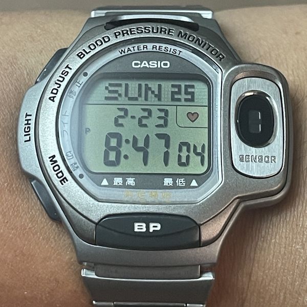 Casio BP-1B Blood Pressure Monitor | WatchCharts Marketplace