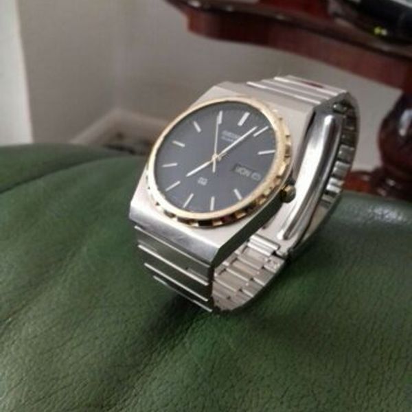 Vintage Seiko '222' Gents watch 1979. Rare period homage to Vacheron ...