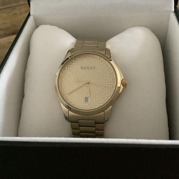 Gucci Ladies Gold Watch | WatchCharts Marketplace