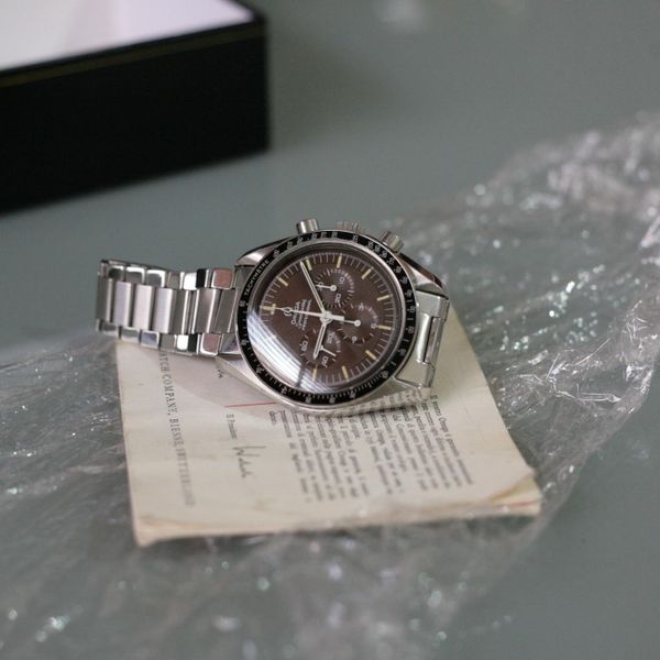 Omega Speedmaster professional premoon chocolate dial | WatchCharts