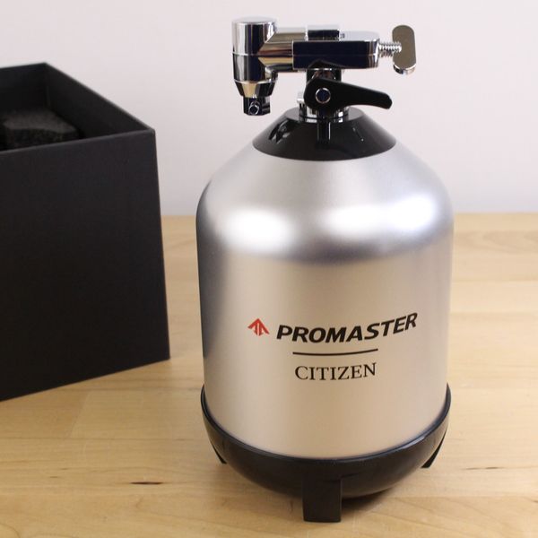 Citizen Promaster Diver Silver Scuba Tank Storage Case & Box Only *NO ...