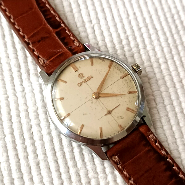 VINTAGE OMEGA MANUAL WIND CAL 269 ORIGINAL DIAL CUSTOM SWISS WATCH FROM ...