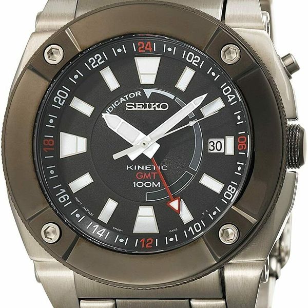 Seiko Kinetic GMT (SUN005) Market Price | WatchCharts