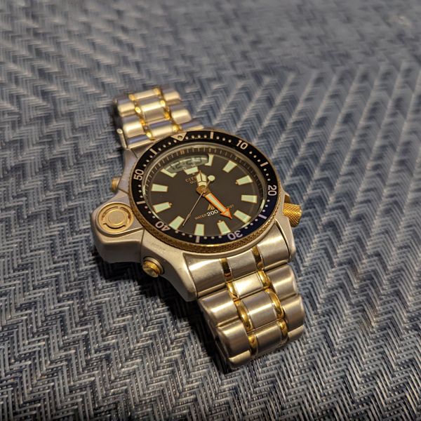 FS: 1990 Citizen C023 Aqualand 200m Digital Dive Watch | WatchCharts Marketplace
