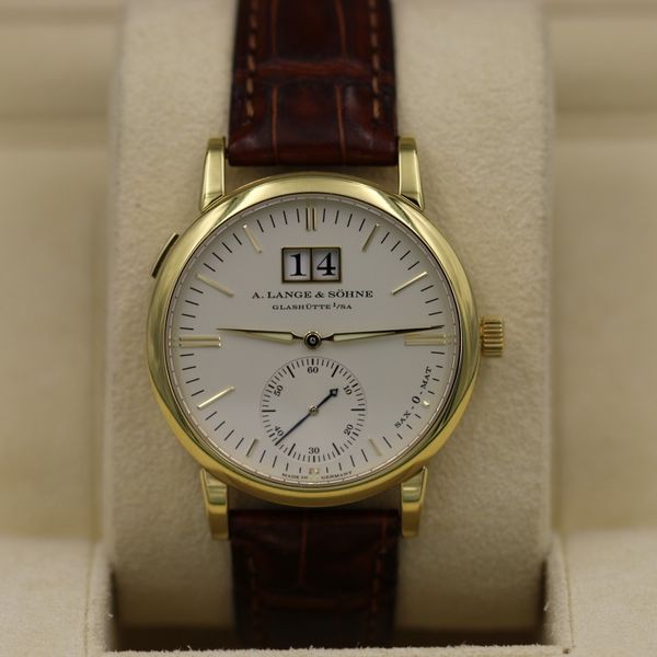 FSOT: A. Lange & Sohne Langematik 308.021 Big Date Sax-O-Mat 18K ...