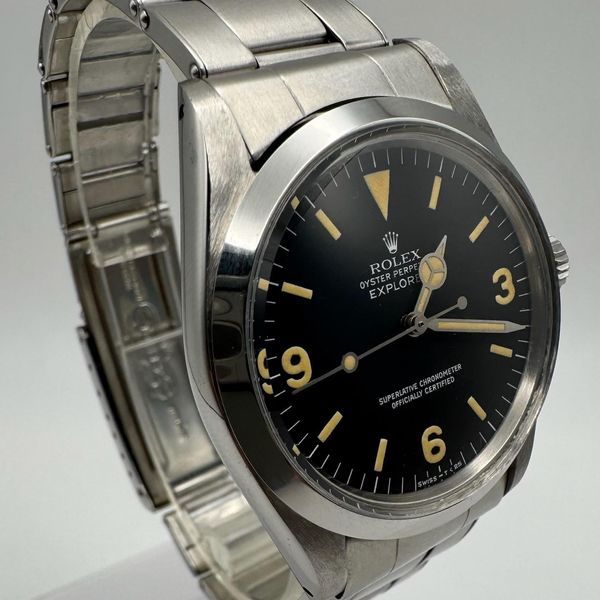 [WTS] Rolex Explorer 1016 Full Steel Riveted Bracelet Heavy Patina 1965 ...