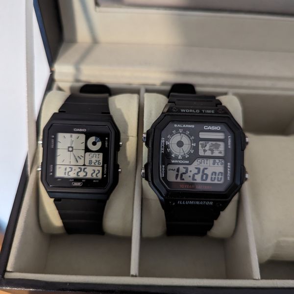 [$30 USD] Digital duo! Casio AE1200 and LF20 | WatchCharts