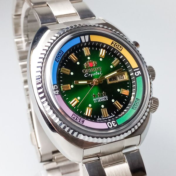 Japanese Watch ORIENT KING DIVER Automatic Original KD Men's Watch 21 ...