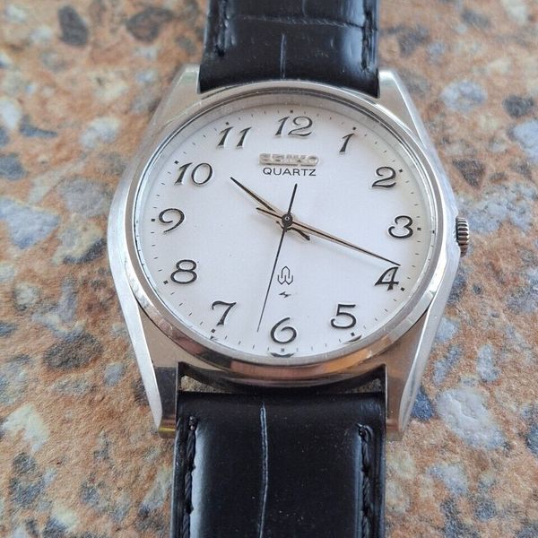 Vintage Seiko Quartz 7121 8000 January 1980 Dress Watch | WatchCharts ...