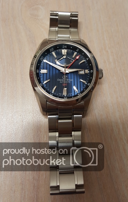FS: Orient Star GMT WZ0071DJ (blue dial) (NEW PICTURES) | WatchCharts
